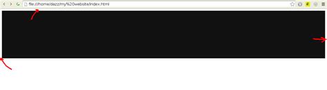 Html Why Tag Have Spaces In Both Left And Right Sides Whose Width Is