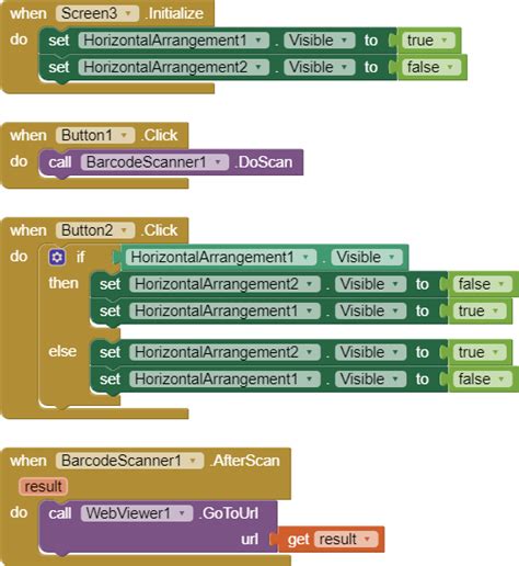 Loop Problem In The Qr Code Scanner Screen Mit App Inventor Help Mit App Inventor Community