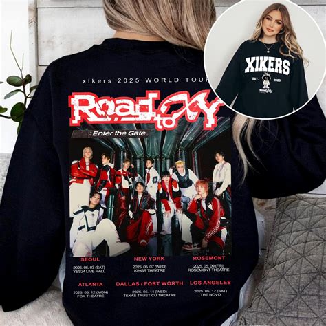 Xikers 2025 World Tour Road To Xy Enter The Gate Sweatshirt Xikers