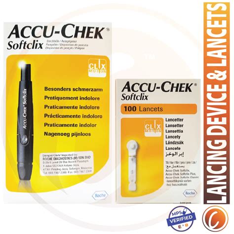Roche Accu Chek Softclix Lancing Device 1set Shopee Malaysia