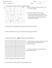 Unit Test Pdf PRE AP PRECALCULUS TEST Name SECTIONS Period Date Using The