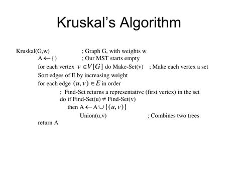 Ppt Greedy Algorithms Spanning Trees Powerpoint Presentation Free Download Id358435
