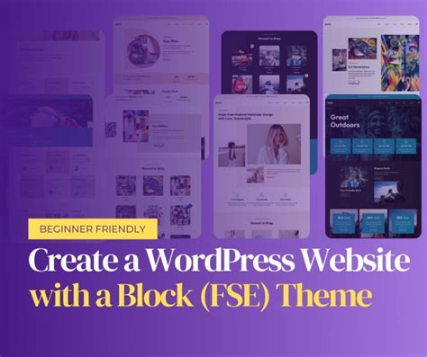 Create A Wordpress Website With A Block Fse Theme Beginner Friendly