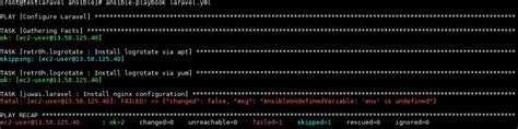 How To Install Laravel Using Ansible Stack Overflow