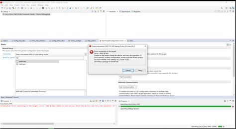 Iwr1443boost 开发板用ccs Debug报错 传感器论坛 传感器 E2e™ 设计支持