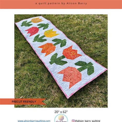 Spring Table Runner Etsy