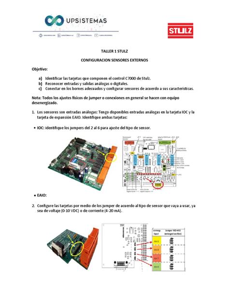 Taller 1 Stulz Config Sensores Pdf Sensor Informática Taller 1 Stulz Config Sensores Pdf Sensor Informática