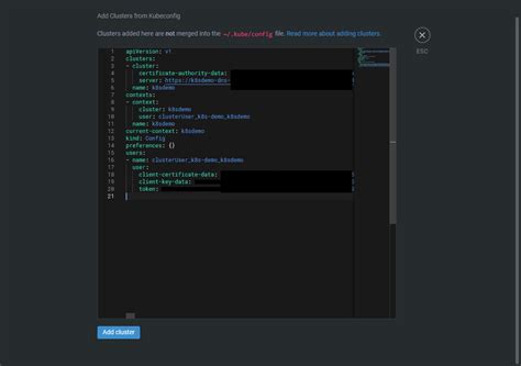 使用 Lens Ide 連接至 Kubernetes Cluster