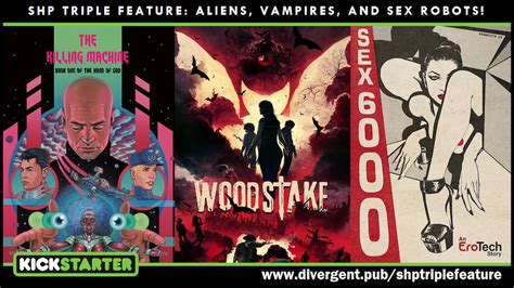 Project Updates For Aliens Vampires And Sex Robots The Stories Continue On BackerKit Page