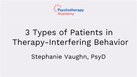 Three Types Of Therapy Interfering Behavior Tib In Dbt