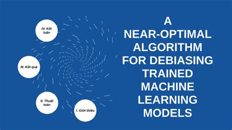 A Near Optimal Algorithm For Debiasing Trained Machine Learning Models