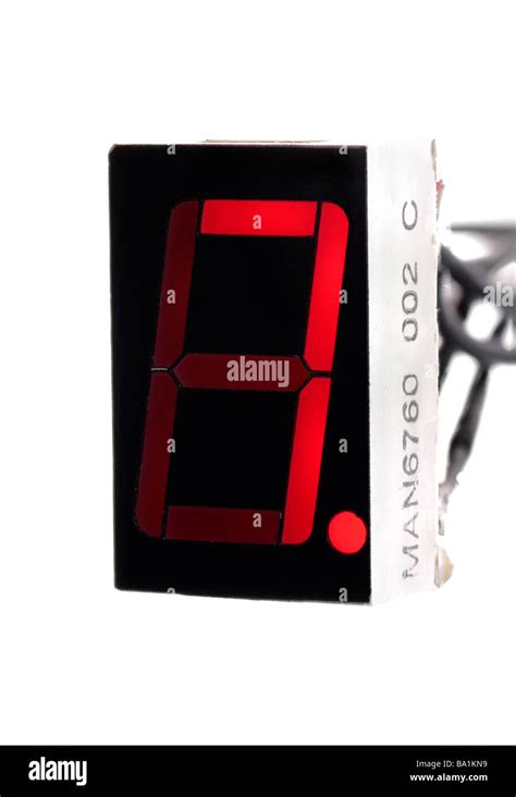 Seven Segment LED Stock Photo Alamy