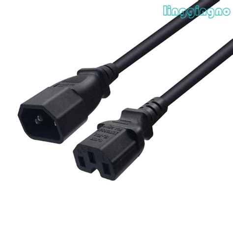 Rr Iec 320 C15 เป็น C14 สายเคเบิลอะแดปเตอร์ Iec 3 เสา ตัวเมีย เป็น 3