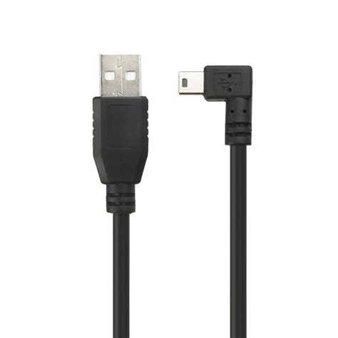 Usb A Male To Mini Usb Cable 90 Degree Right Angle Mini 5p Data Sync
