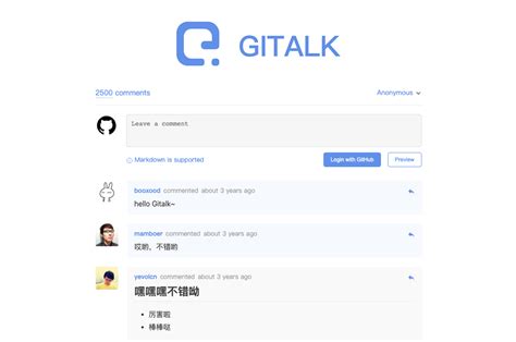 Vue Gitalk Wrapper For Gitalk Comments Made With Vue Js