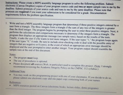 Solved Write And Test A MIPS Assembly Language Program That Chegg
