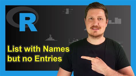 Create List With Names But No Entries In R Example Empty Elements Sapply Function And Null