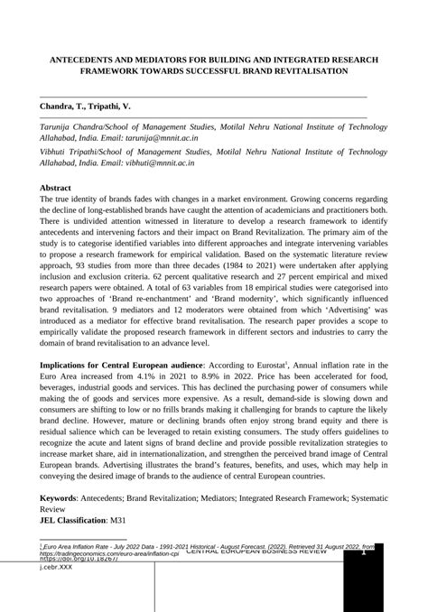 Pdf Antecedents And Mediators For Building And Integrated Research