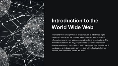 Introduction To The World Wide Webpptx
