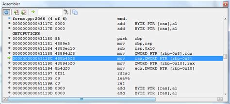 Assembly How To Disable Atandtenable Intel Syntax In Lazarus Debug