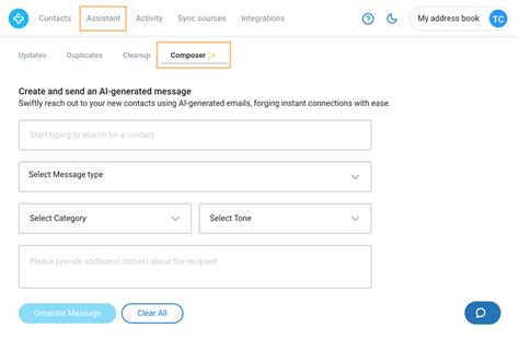 Contacts Plus Composer Ai Generated Messages Contacts