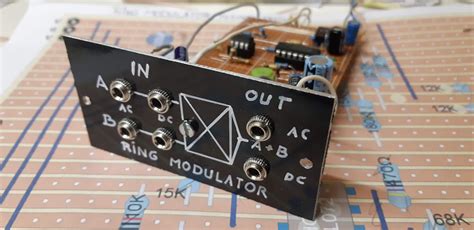 Eddy Synthesizer Build Part 22 Ring Modulator Yusynth Design
