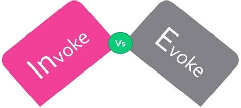 Difference Between Invoke And Evoke