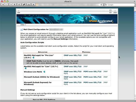 CPanel X Administrative Control Panel Michigan Professional Web Design Web Development