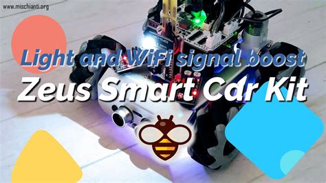 Esp32 Cam Flashlight Mod For Sunfounder Zeus Car Exploring Dark Spaces Youtube