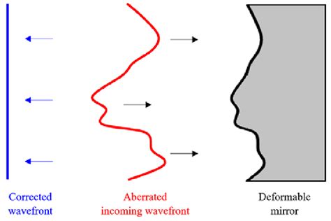2 Schematic Illustration Of Wavefront Compensation Using A Deformable Download Scientific
