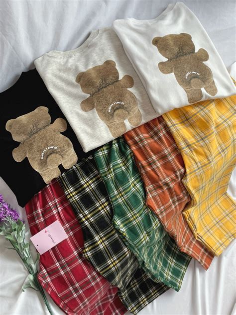 단독진행🚀남녀공용 커플홈웨어 🧡귀욤귀욤 뒤탱이세트😍😘 커플룩 시밀러룩 커플여행 데이트룩 파자마파티 단품가능