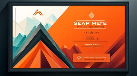 Шаблон презентации горы Бесплатные векторные изображения и Psd для скачивания