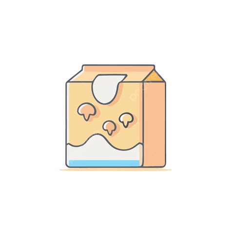 전자 상거래 아이콘 우유 상자 벡터  그림 다운로드 흰색 배경에 우유 상자를 묘사한 직계 아이콘 플랫 아이콘 및