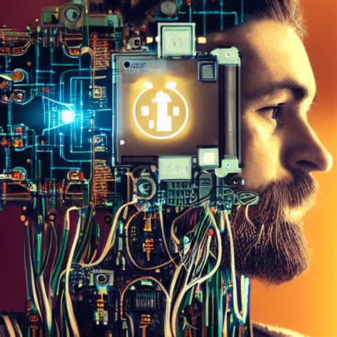 Krea Ai Beautiful Photo Of Arduino Uno In The Robots Head