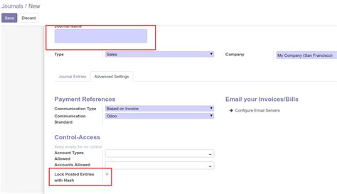 13 Account `lock Posted Entries With Hash` Is Not Working On