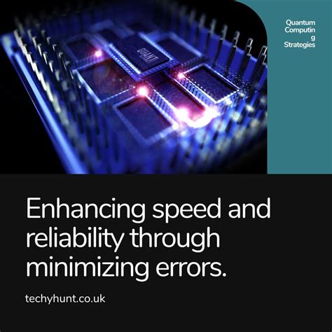 Enhancing Quantum Computing Speed And Reliability Strategies To