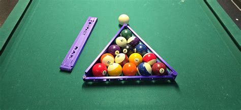8 And 9 Ball Foldable Pool Ball Rack Foldable Pool Triangle 3d