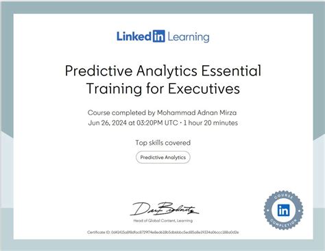 mohammad adnan mirza on linkedin predictiveanalytics
