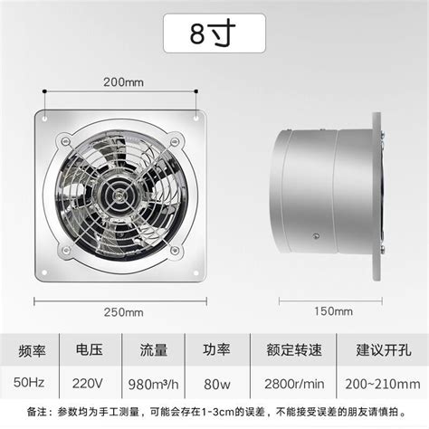 6 นิ้ว 8 นิ้ว 10 นิ้ว 12 นิ้ว พัดลมดูดอากาศสแตนเลส Stainless Steel Exhaust Fan พัดลมระบายดูด