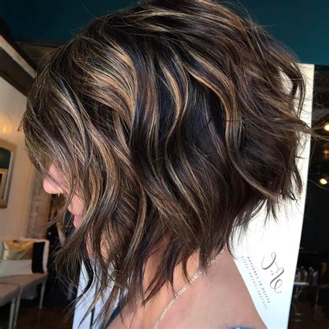 Messy Choppy Inverted Bob