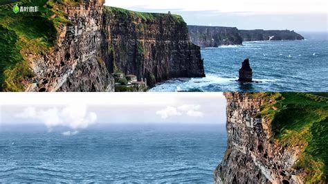 海边悬崖 大海 海水 海边 悬崖 海鸥 别墅 海景 写实 剧本杀