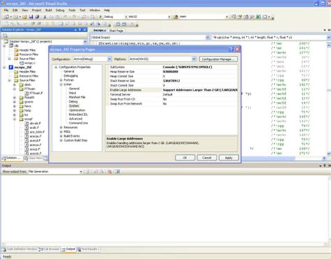 Creating A Fortran Console Application That Calls A C Program With An