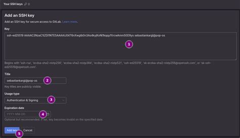 How To Add Ssh Key To Gitlab Sebastian Kargl
