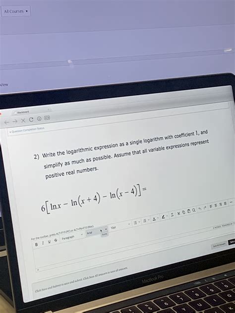 Solved Write The Logarithmic Expression As A Single Chegg
