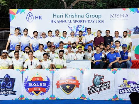 Hari Krishna Exports Mumbai Office Celebrates Sports Day 2025