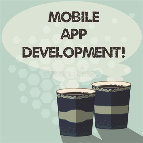 Word Writing Text Mobile App Development Business Concept For Procedures Involved In Writing