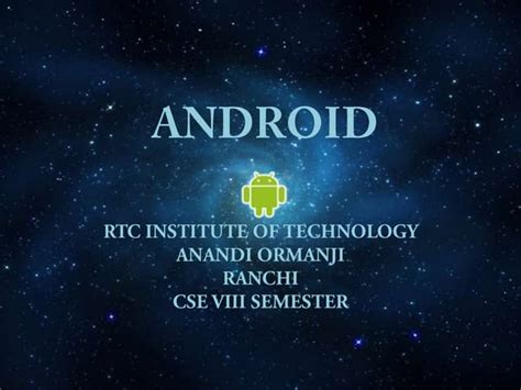Android Ppt