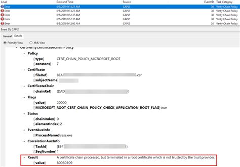 ca 续订后，scep 部署到 windows 10 设备失败 intune microsoft learn