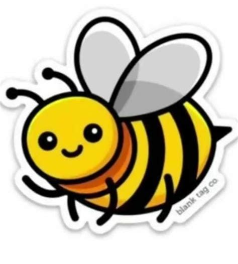 Pikachu Sticker With Bee