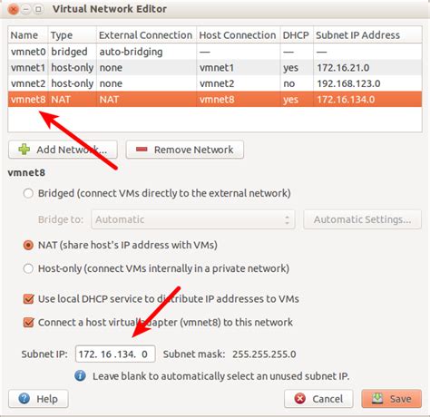 Networking Configuring Ubuntu Vmware Guest NAT Ask Ubuntu